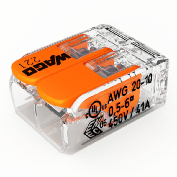 Wago 2 Koblingsklemme 0,5-6mm2 – Båtbua